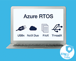 Azure RTOS for more STM32 MCUs, TouchGFX update and more