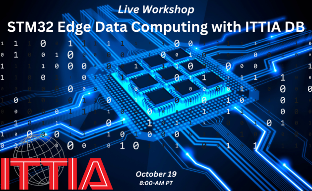 [Live workshop] STM32 Edge data computing with ITTIA DB